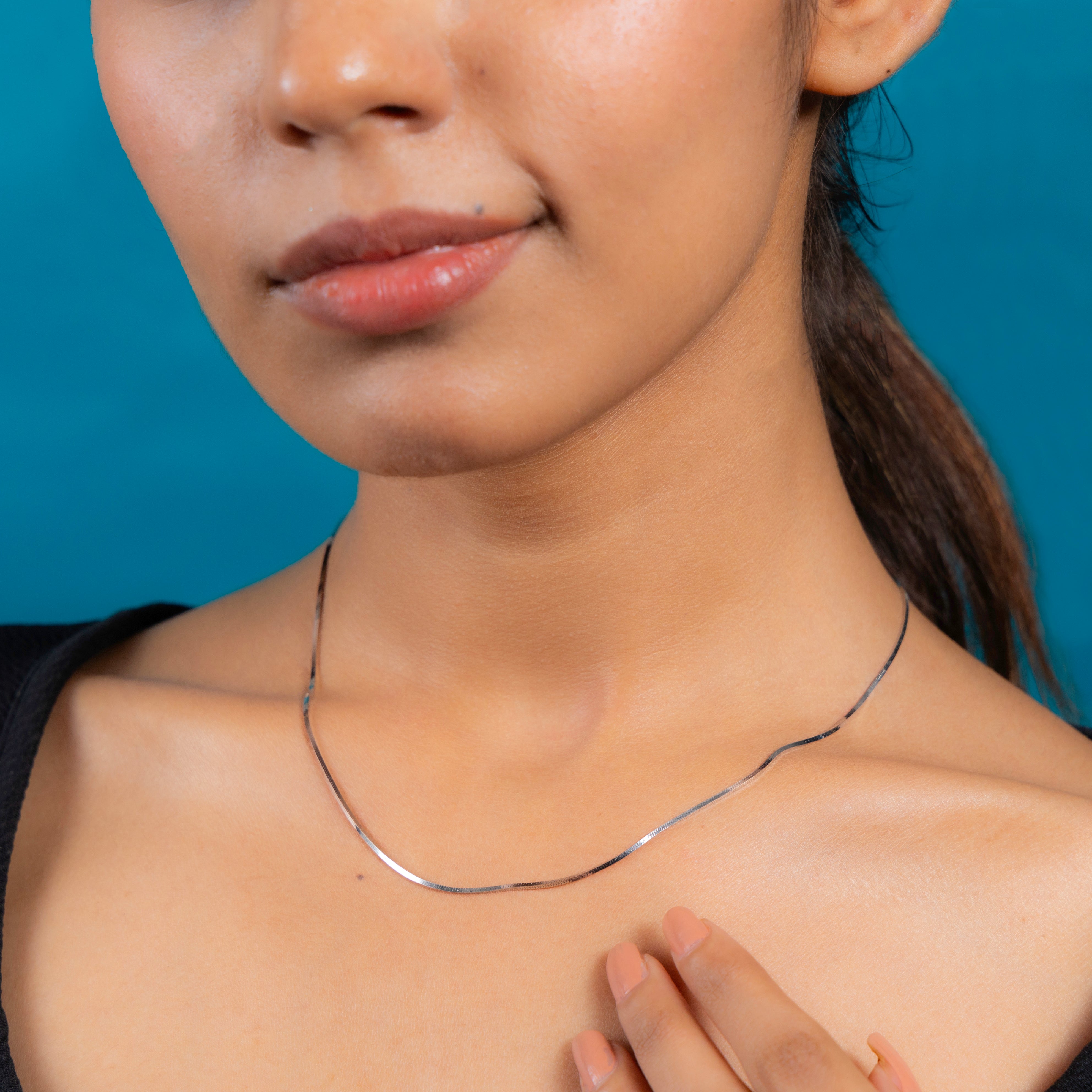 Buy Pure Silver chain for Women - Lesha Silver