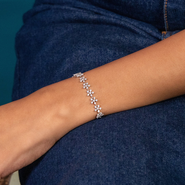 Buy Pure Silver Bracelet | Unique Silver Bracelet Designs For Women ...