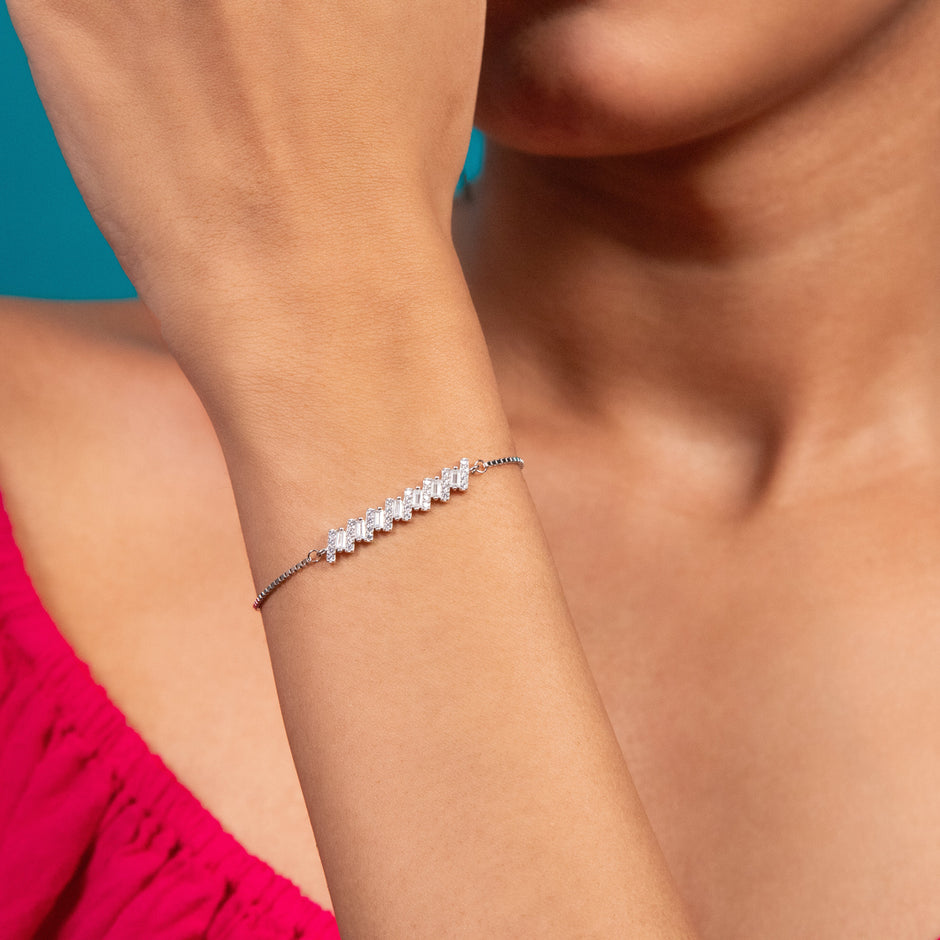 Buy Unique Silver Bracelet Designs For Women - Lesha Silver